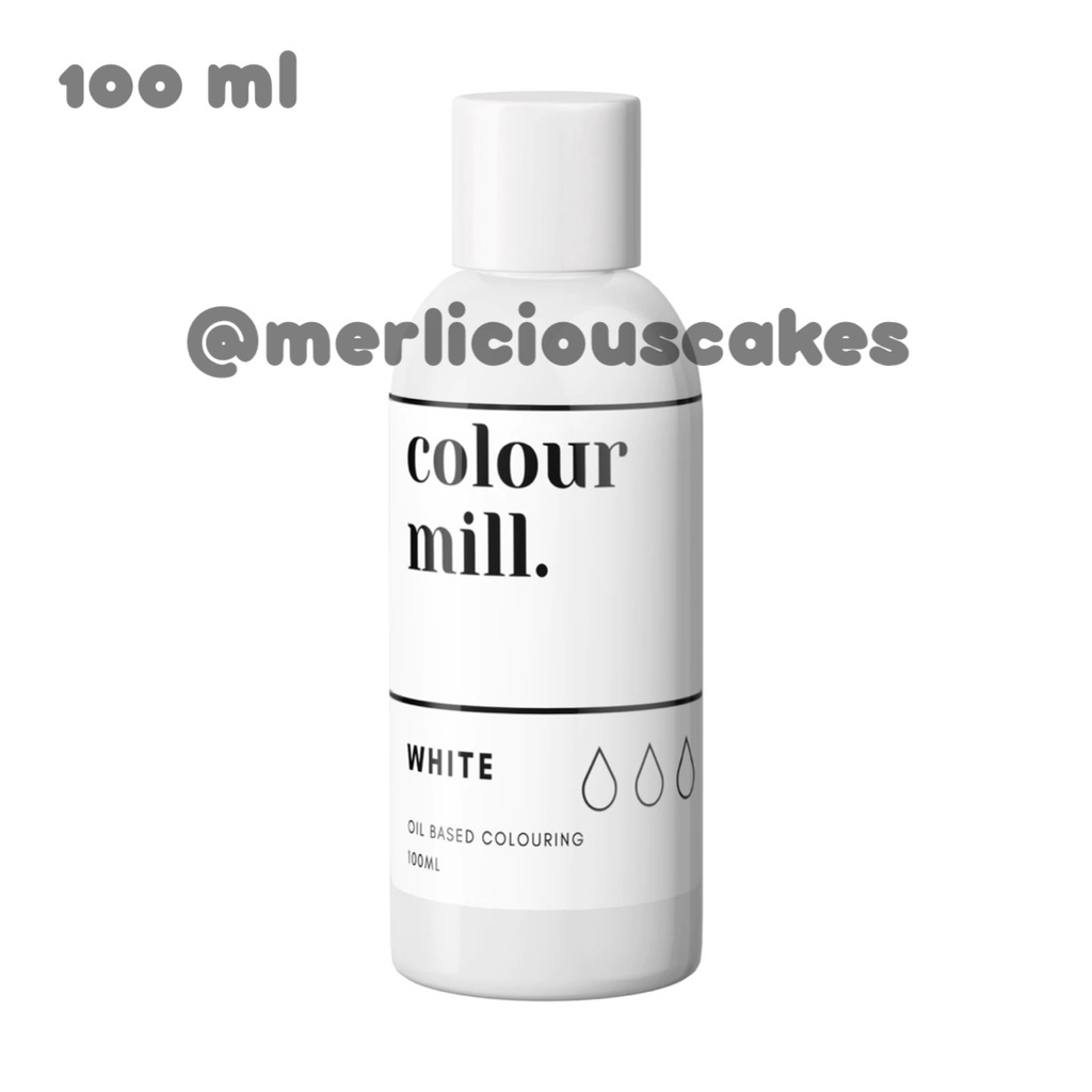 Jual Colour Mill White 100 ml Oil Based Colouring | Shopee Indonesia