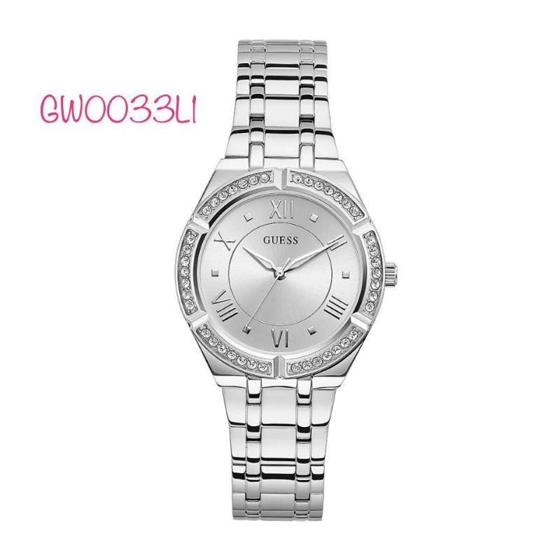 Jual JAM TANGAN WANITA GUESS GW0033L1 STAINLESS STEEL | Shopee Indonesia