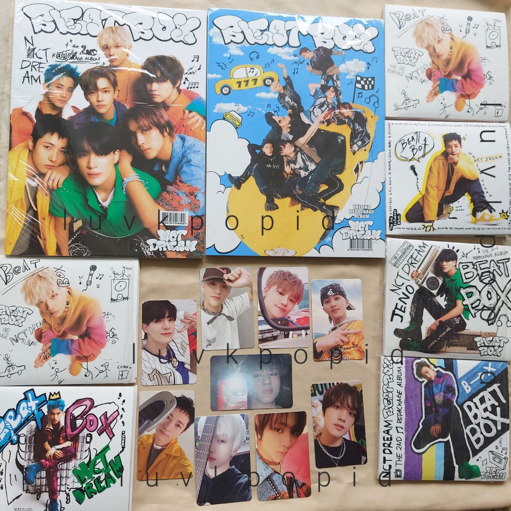 Jual NCT Dream BEATBOX Album Repackage Photobook & DIGIPACK New School ...