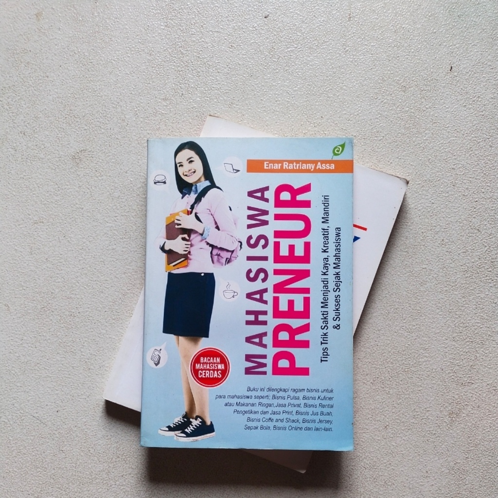Jual Original Buku MAHASISWA PRENEUR Tips Trik Sakti Menjadi Kaya Kreatif Mandiri & Sukses Sejak ...