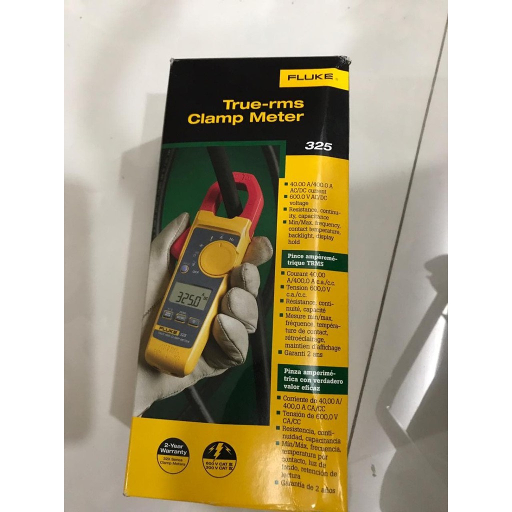 Jual Fluke 325 True RMS Clamp Meter | Shopee Indonesia