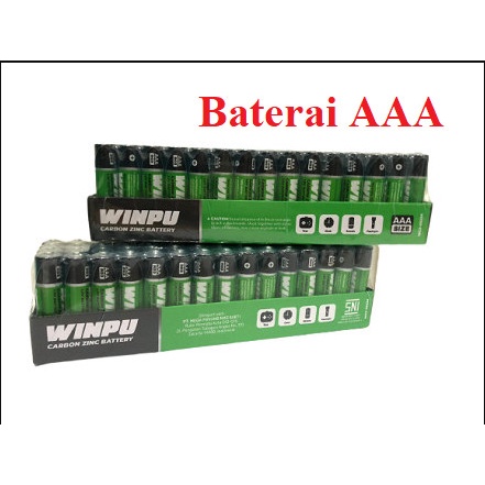Jual Baterai Batere Battery Batu AAA A3 1,5 VOLT Non rechargeable ...