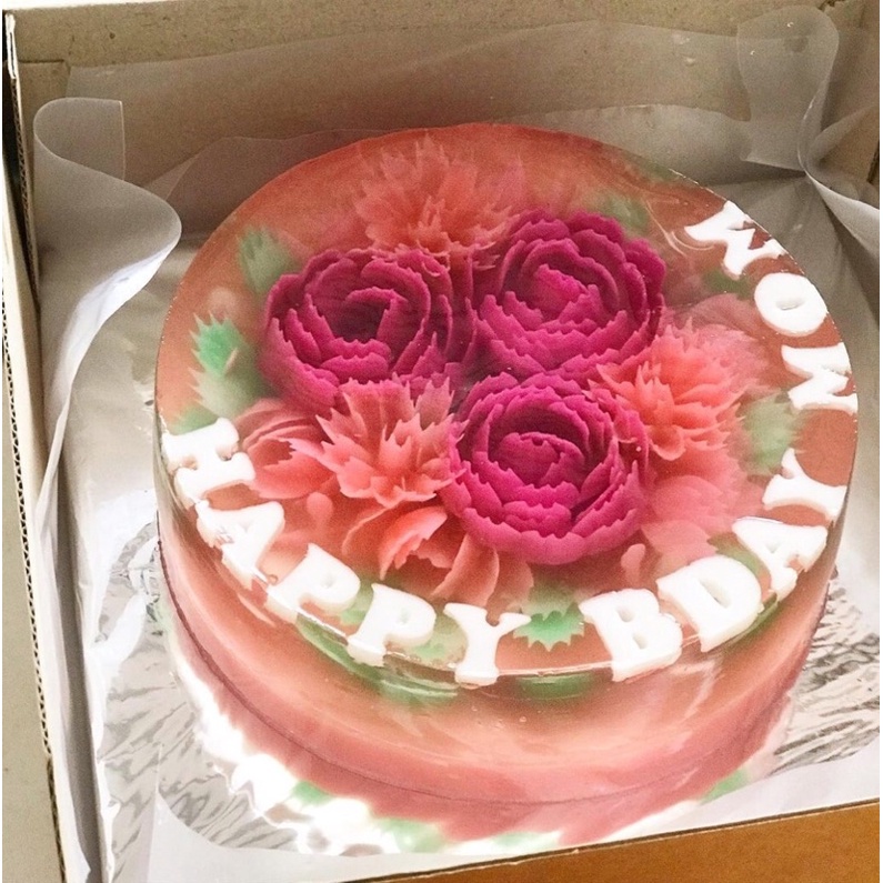 Jual [Jelly Pudding Cake - 16cm] Kue Pudding Jelly Art Cantik Suntik ...