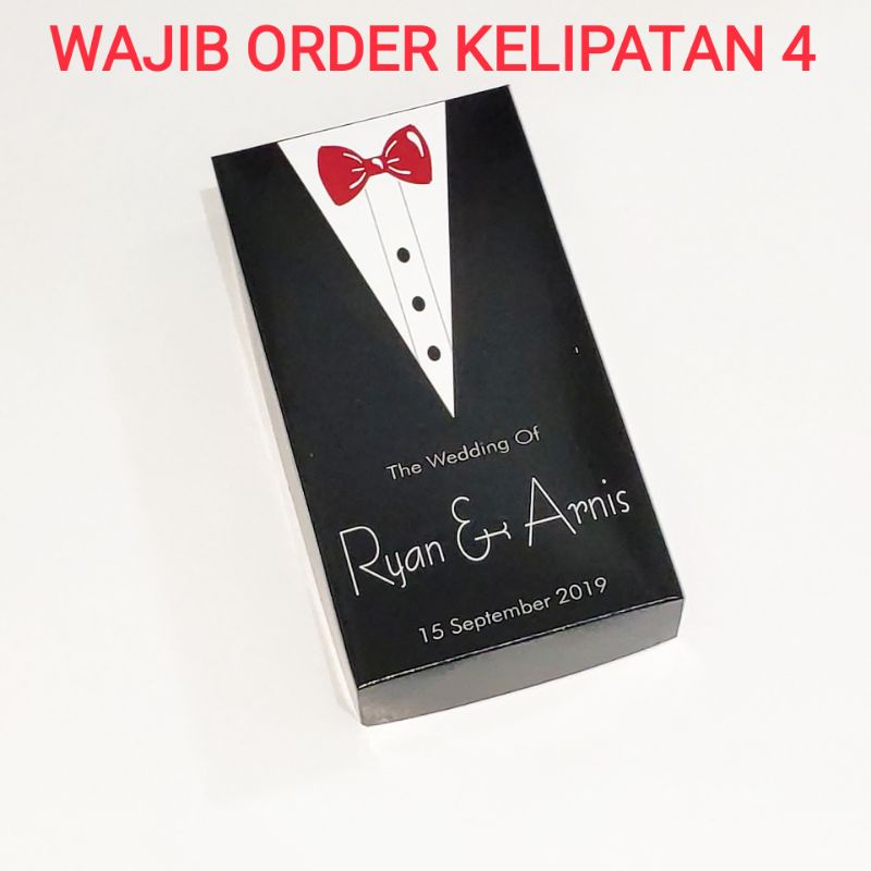 Jual box dasi groomsmen (wajib order kelipatan 4) | Shopee Indonesia
