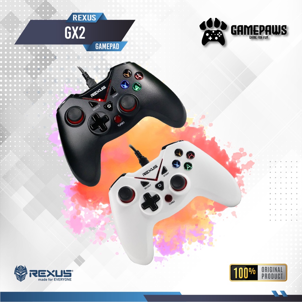 Jual Rexus Gaming Pro Gamepad Gladius GX2 | Shopee Indonesia