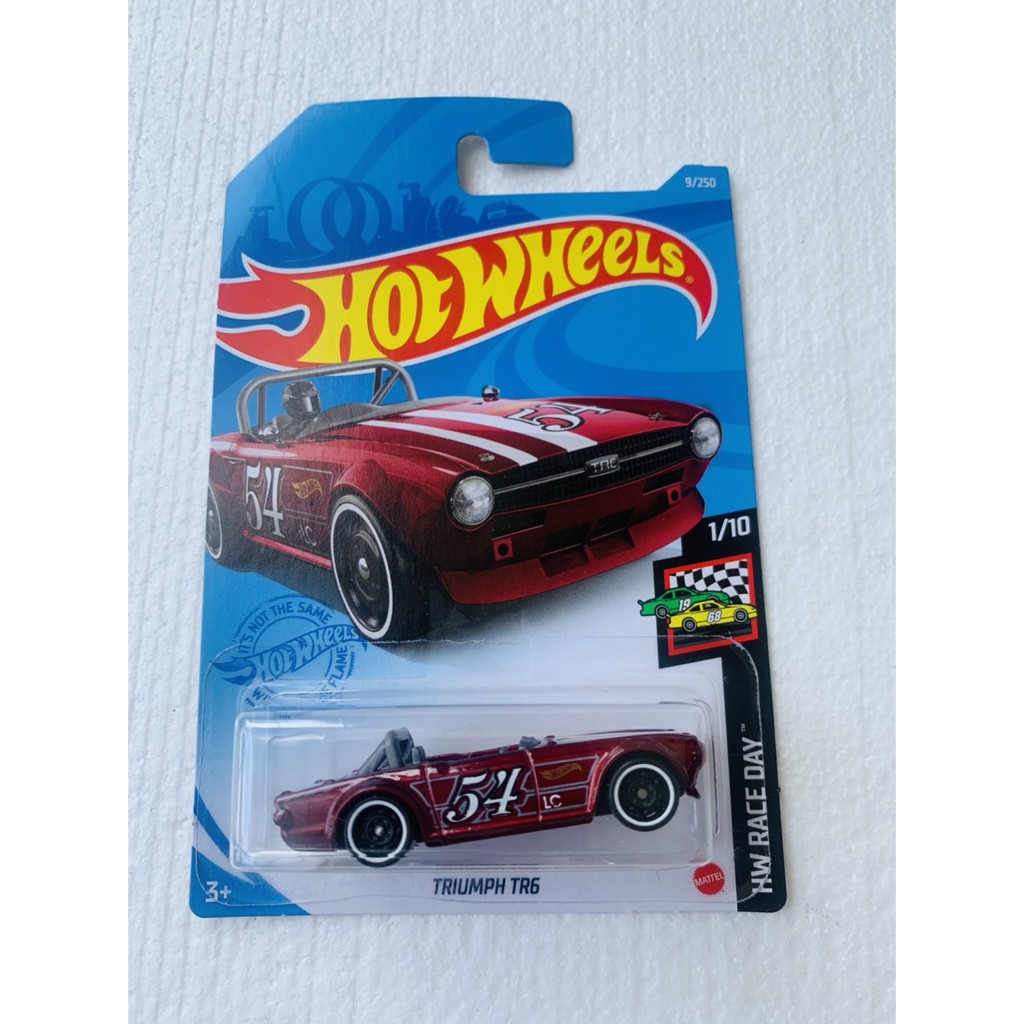 Jual HOT WHEELS HOTWHEELS TRIUMPH TR6 MERAH LOT F 2021 DIECAST MOBIL ...