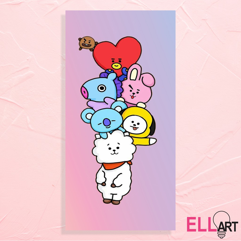 Jual Hiasan Dinding Member BTS21 Pajangan KPOP BTS Dekorasi Kamar ...
