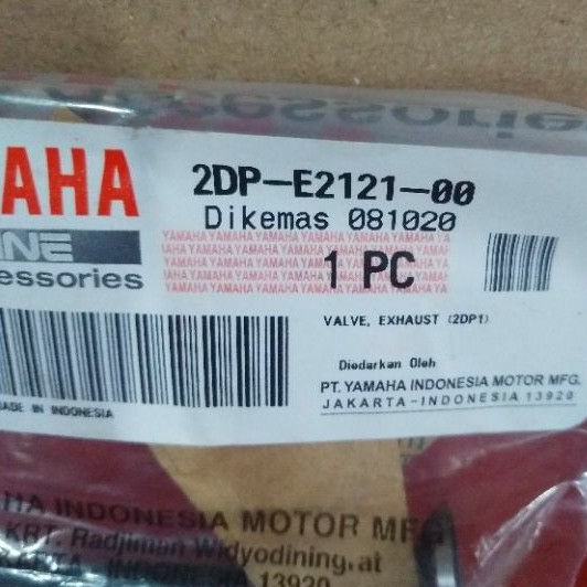 Jual KLEPN-MAX(2DP-E2121-00)VALVE, EXHAUST | Shopee Indonesia