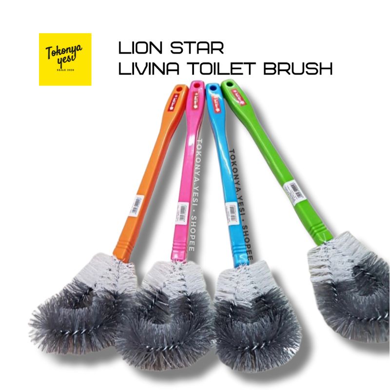 Jual Lion Star Sikat Wc / Sikat Toilet Livina Toilet Brush BO-41 ...