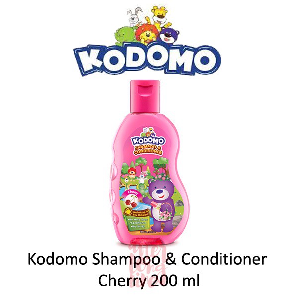 Jual KODOMO Shampoo Botol Gel Cherry - 200ml | Shopee Indonesia