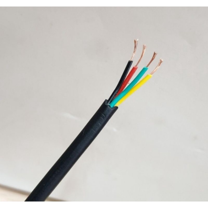 Jual Kabel isi 4 , Kabel AWG 24 ( 4 Jalur ) Panjang 300 Meter | Shopee ...