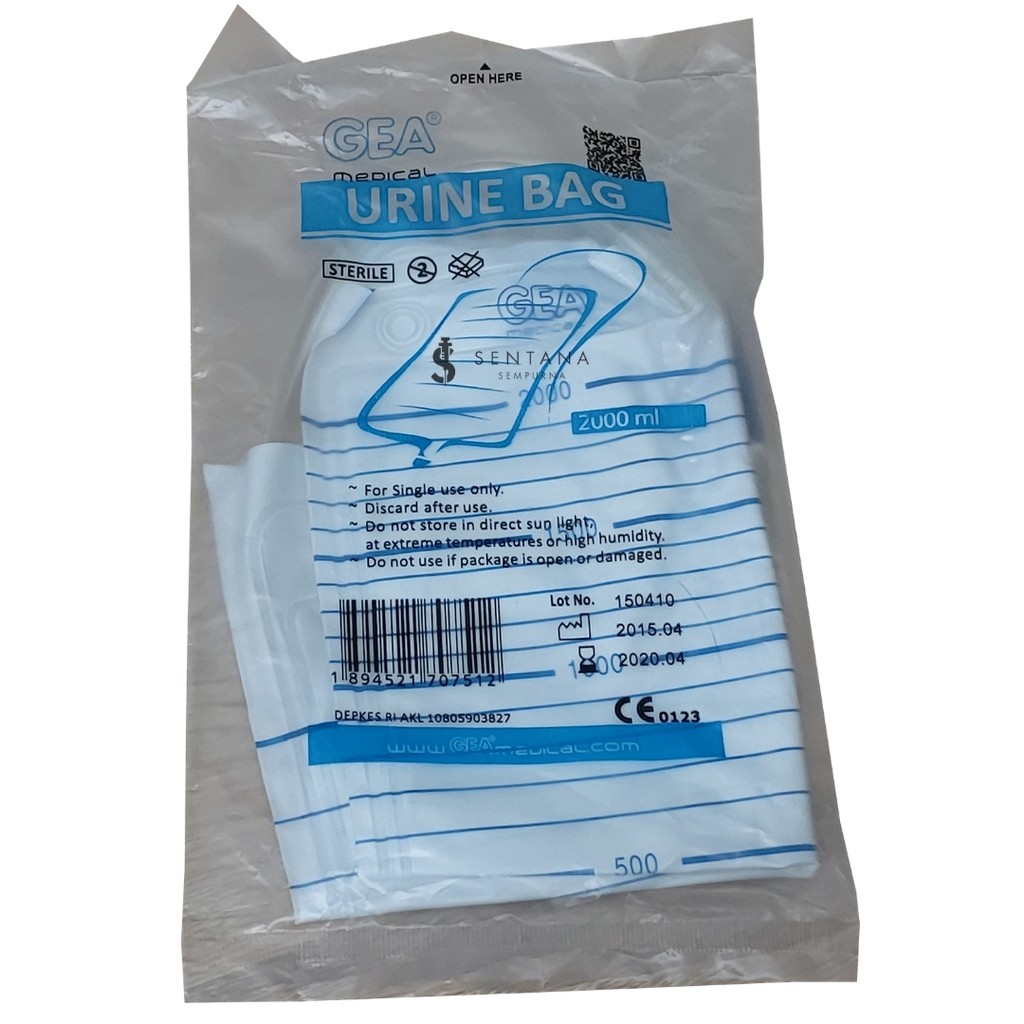 Jual Urin Bag push pull/ Urine Bag / Kantong Kencing Urin GEA ...