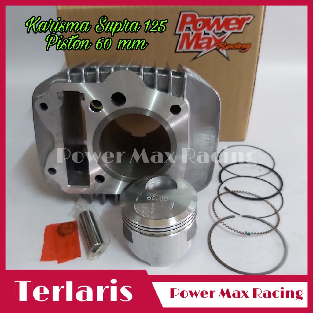 Jual Blok Piston Karisma Supra 125 Mesin Bore Up 57mm dan 60mm Power ...