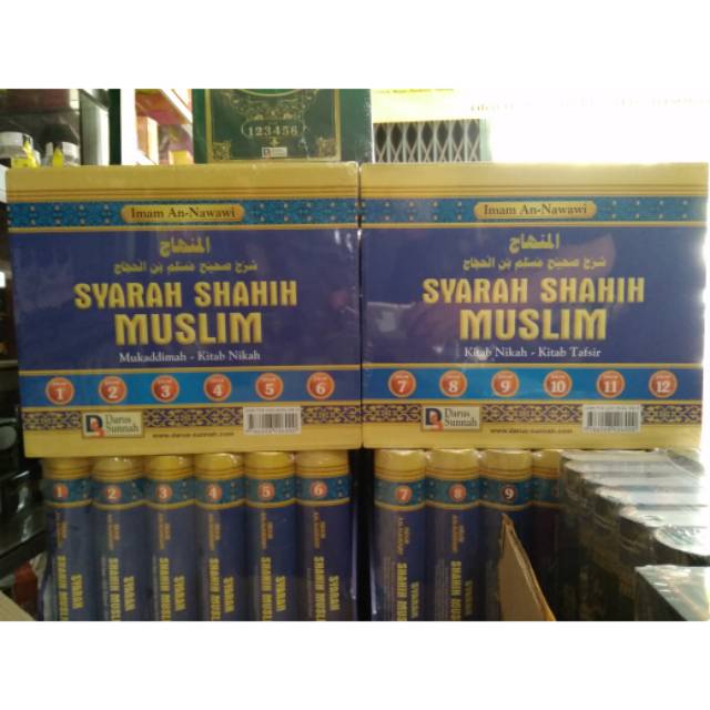 Jual Syarah Shahih Muslim Lengkap 12 Jilid | Shopee Indonesia
