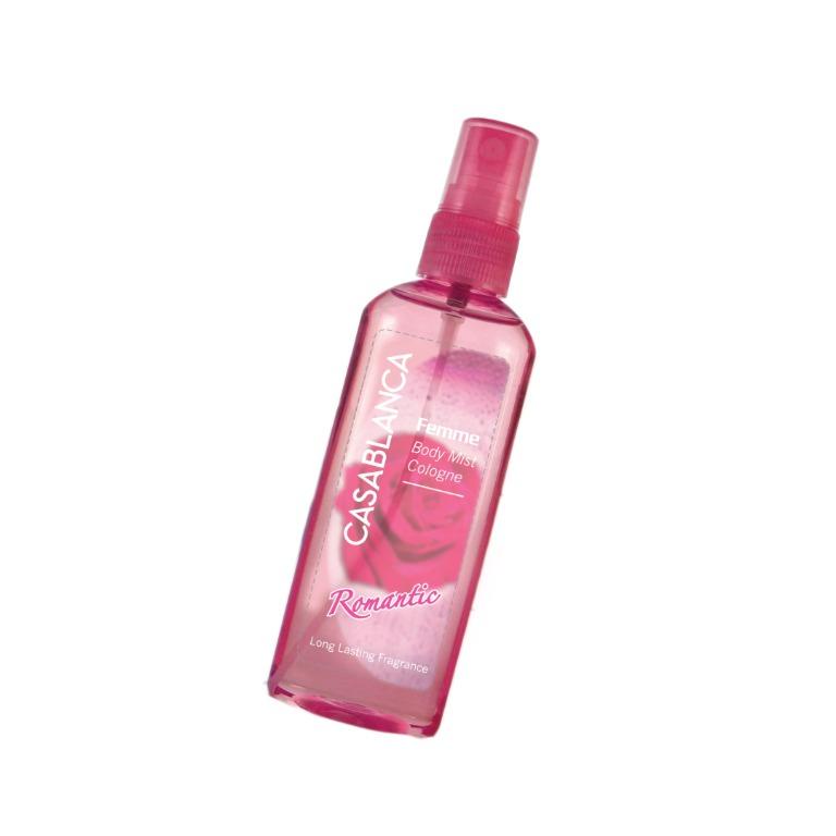 Jual Casablanca Femme Body Mist Cologne Romantic 50 ml | Shopee Indonesia