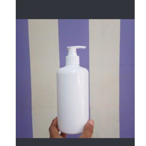 Jual Botol pet 500ml tutup pump putih | Shopee Indonesia