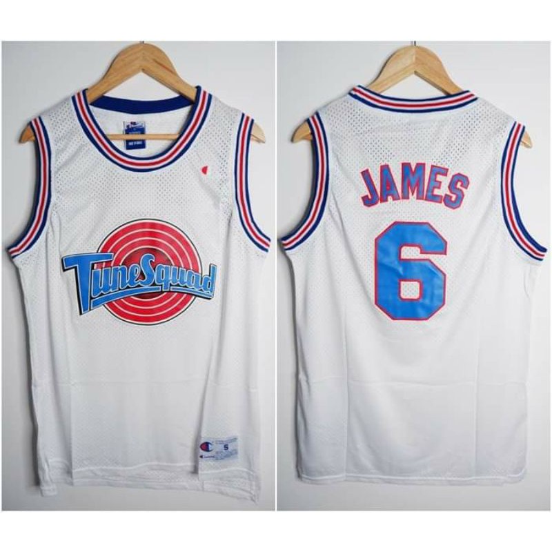 Jual Jersey Basket NBA Classic HWC Tunesquad Putih Space Jam Lebron ...