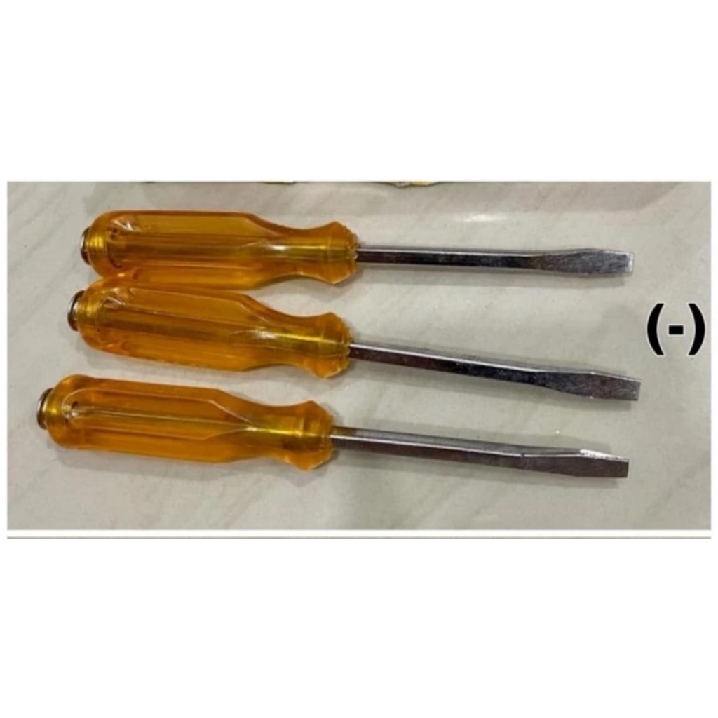 Jual SALE!!! Obeng ketok 3 inc/tembus tokok gedor/obeng model rata ...