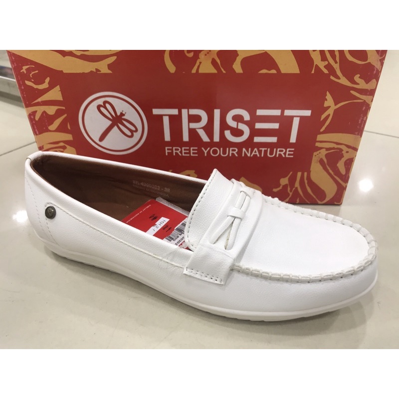 Jual Sepatu slop sepatu flat shoes wanita merek TRISET original super ...