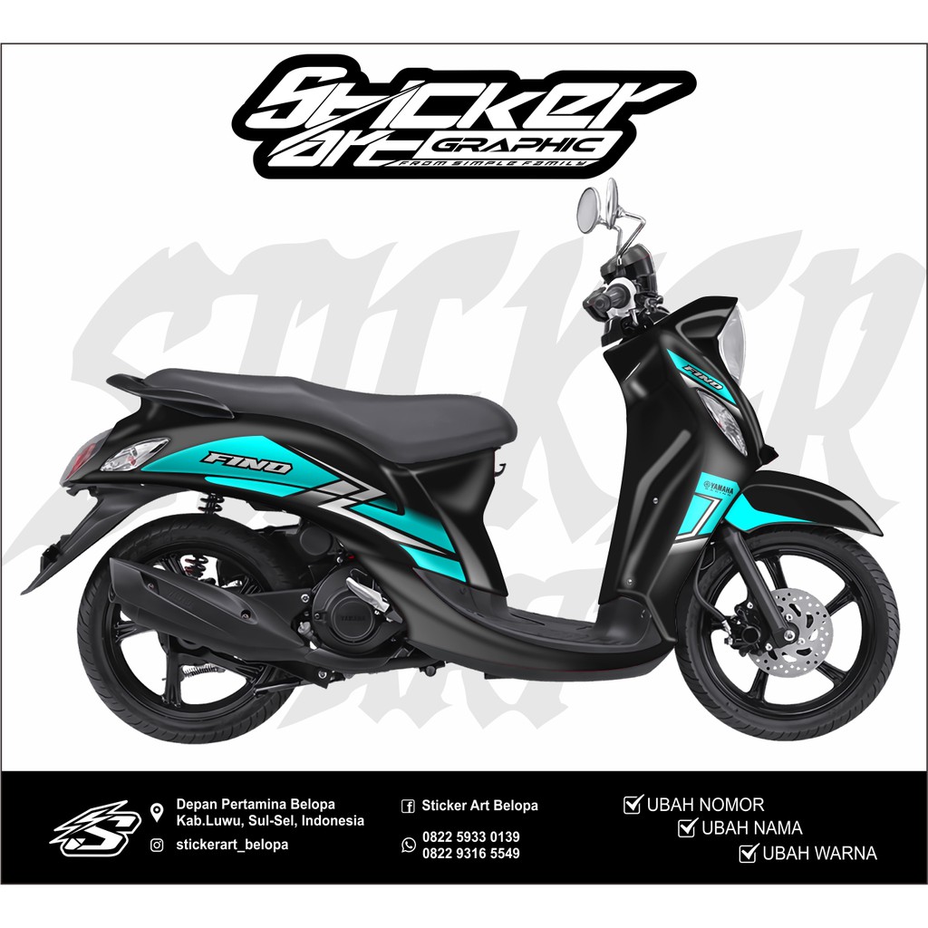Jual sticker striping fino injection | Shopee Indonesia