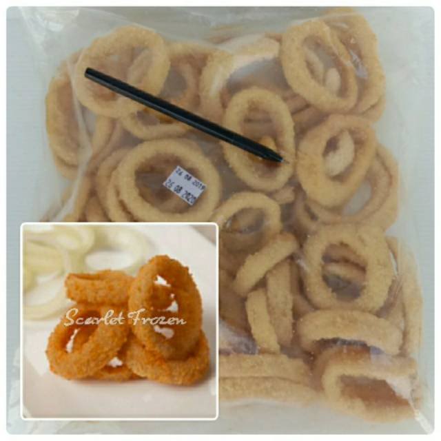 Jual PREMIUM BREADED ONION RING EXPORT QUALITY | Shopee Indonesia
