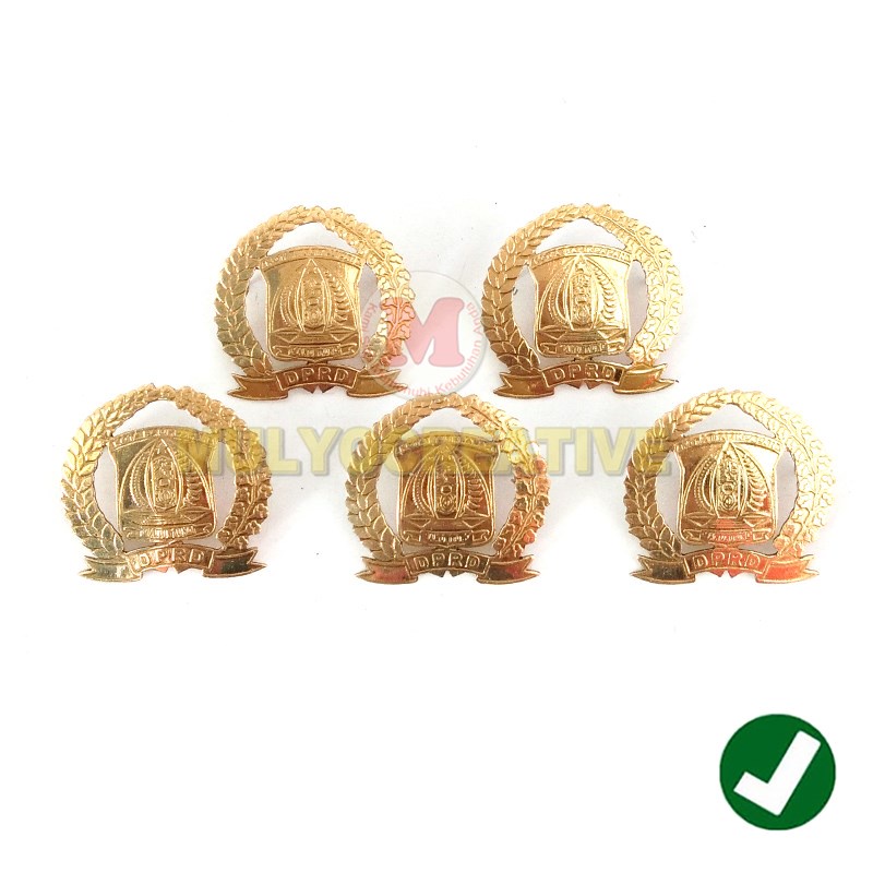 Jual Logo DPRD Padi Dan Kapas - Pin DPRD Bahan Logam Kuningan | Shopee ...