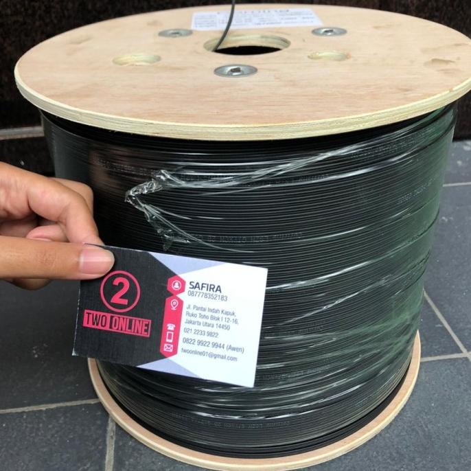 Jual Kabel Drop Wire Optik / Dw Fo Ftth 2 Core /1000Mfo/Optik/Optic ...
