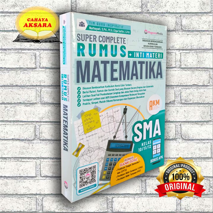 Jual BUKU RUMUS SMA - RUMUS MATEMATIKA SMA - SUPER COMPLETE RUMUS ...