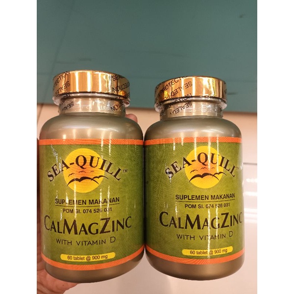 Jual [BPOM] Sea-Quill Calmagzinc ( isi 60 tablet ) | Shopee Indonesia
