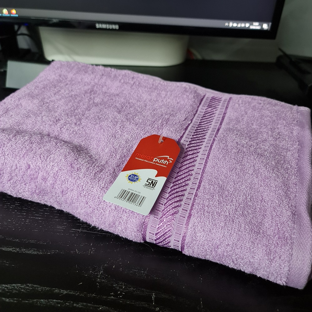 Jual Handuk Merah Putih 30x70 50x100 70x135 CM | Shopee Indonesia