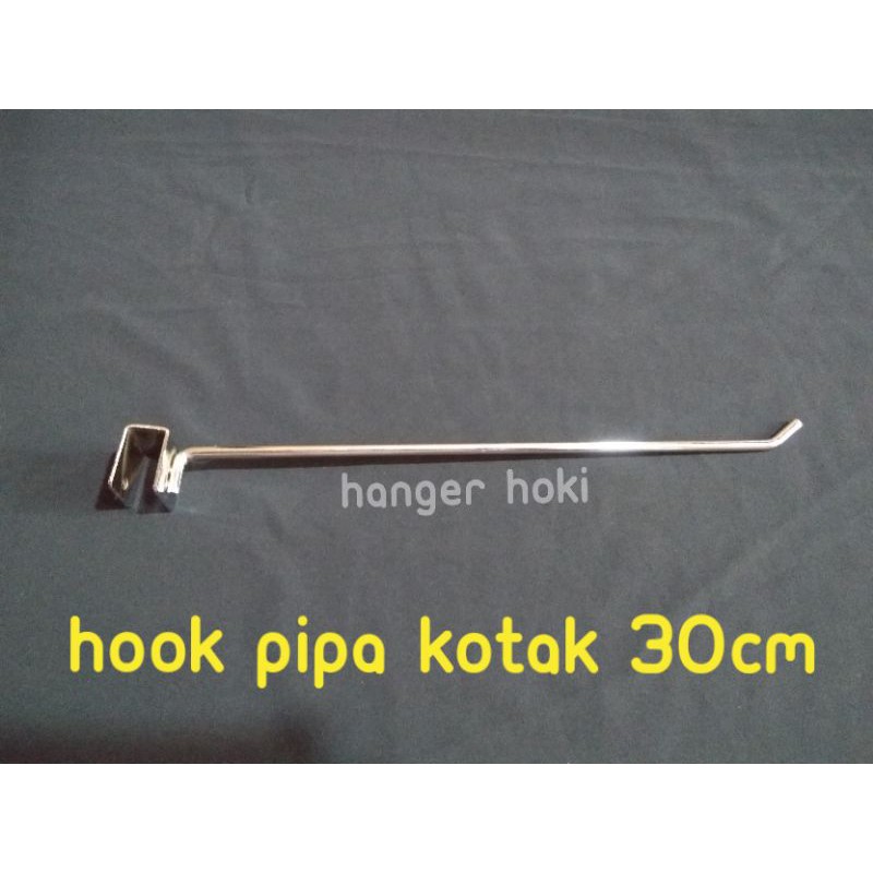 Jual single hook 30cm cantolan pipa kotak 30cm | Shopee Indonesia