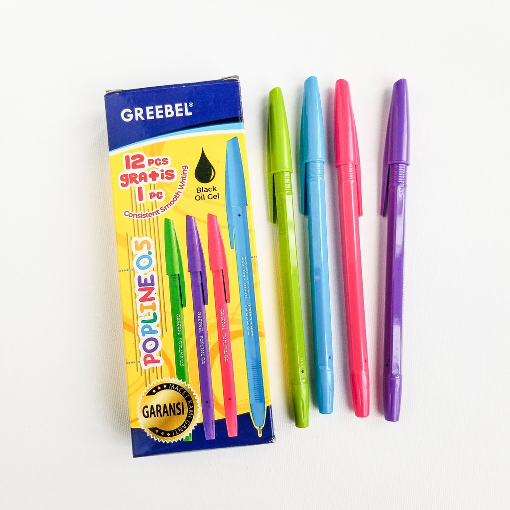 Jual Greebel Ballpoint Gel Pen 0.5 / Pulpen | Shopee Indonesia