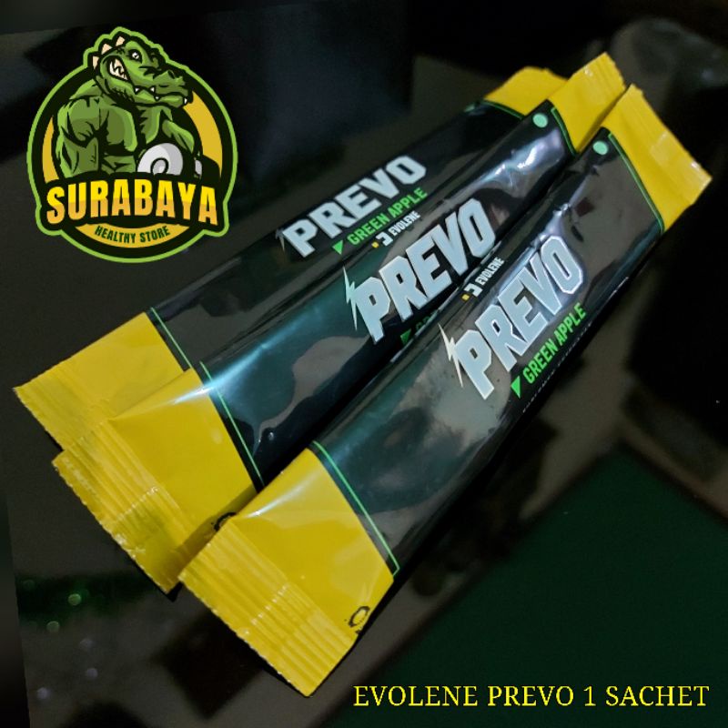 Jual Evolene Prevo 1 Sachet Pre Workout Pre-Workout BPOM HALAL PWO Pre ...