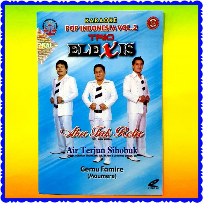 Jual KASET ORIGINAL VIDEO MUSIK TRIO ELEXIS TERLARIS - LAGU POP BATAK NOSTALGIA TERPOPULER ...