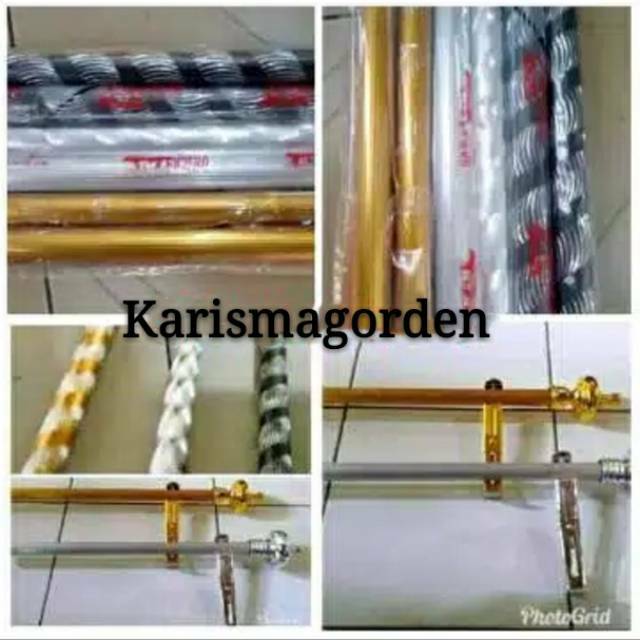 Jual Gorden Batang Soka Kristal Rollet Full Set Silver Kuning Hitam ...