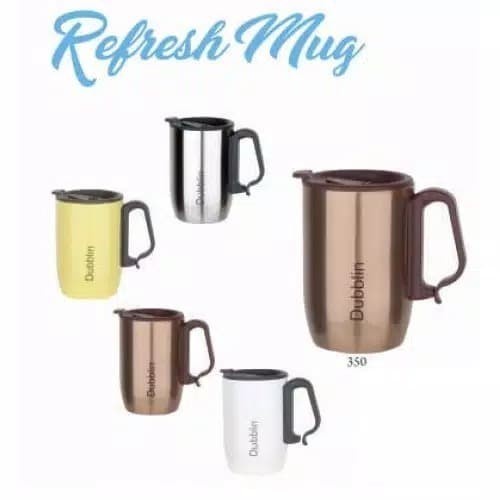 Jual Barangunik2021-Gelas Mug Refresh 350 ML Dubblin/BOTOL / Mug ...
