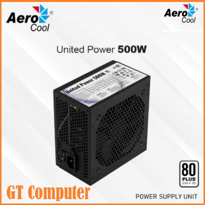 Jual Aerocool United Power 500W - 500 Watt 80 PLUS White Gaming PSU | Shopee Indonesia
