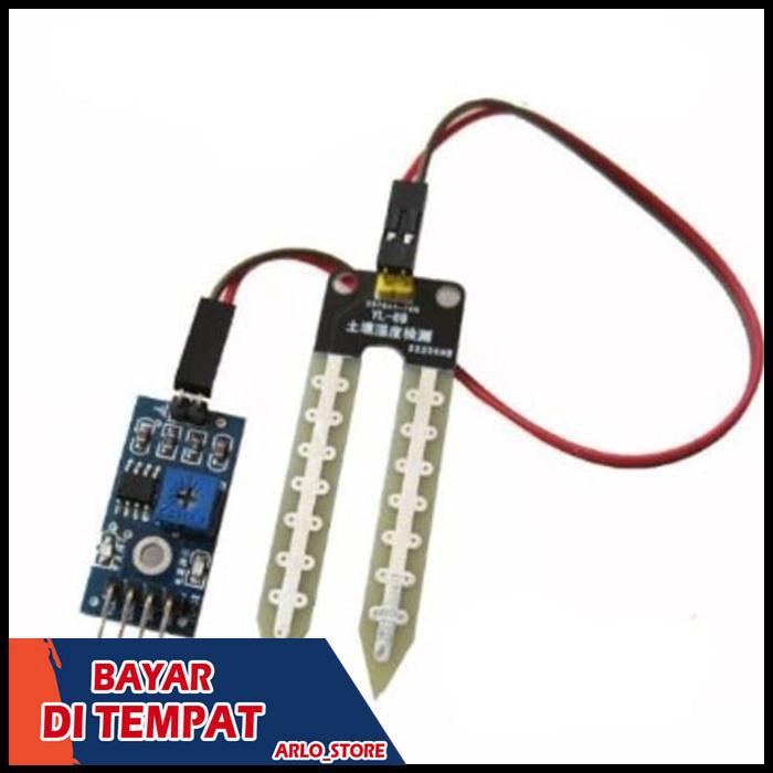 Jual Soil Hygrometer Humidity Detection Module Moisture Sensor For Arduino | Shopee Indonesia