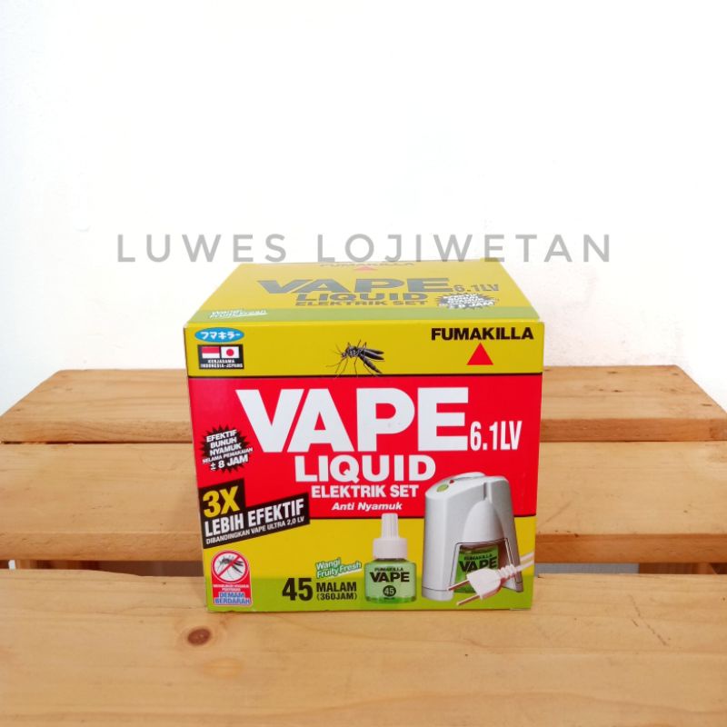 Jual Fumakilla Vape Alat Elektrik Liquid Set CLD ULTRA 45 malam ( Alat ...