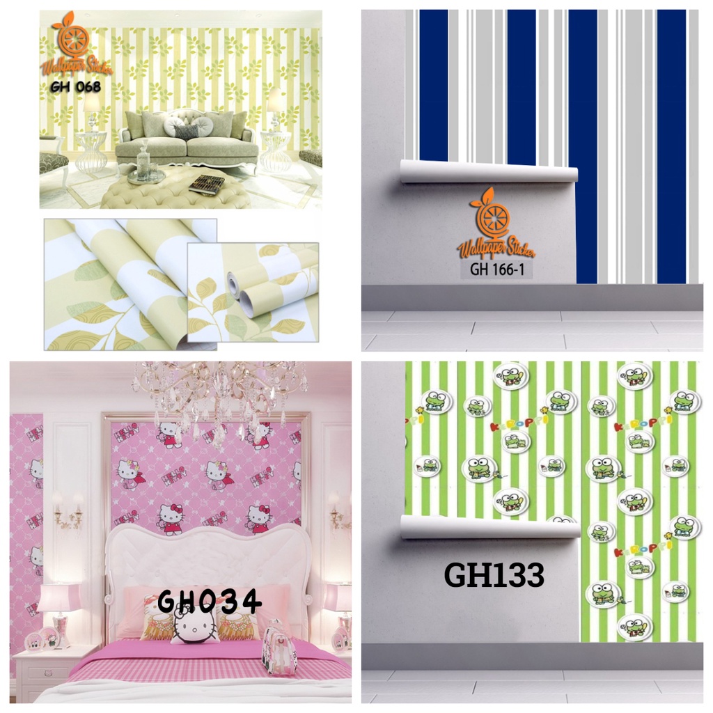 Jual Wallpaper Dinding Wallstiker Premium Quality Stiker Dinding Kamar ...