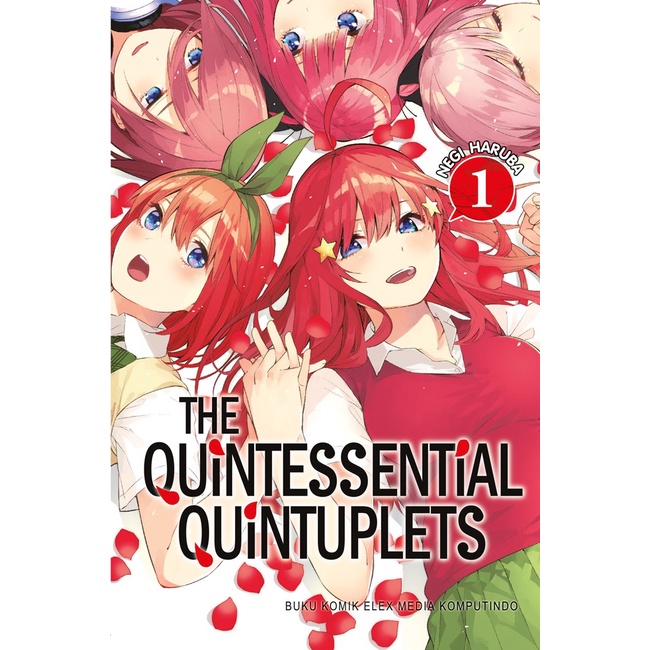 Jual Komik The Quintessential Quintuplets 01 - Negi Haruba | Shopee ...