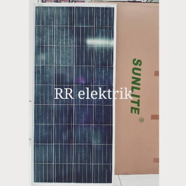 Jual Solar Panel Solar Cell Panel Surya Sunlite 125wp Polycrystalline 125 Wp Poly | Shopee Indonesia