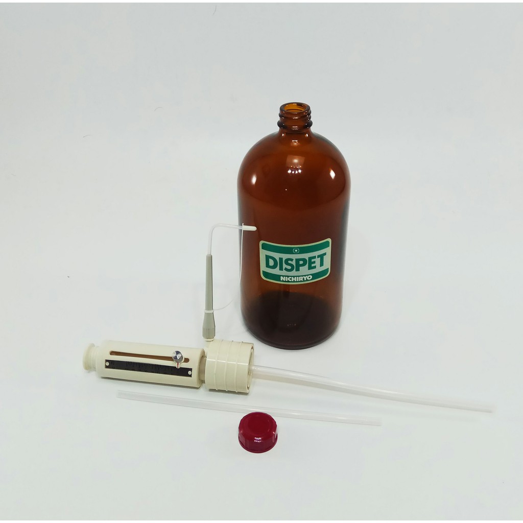 Jual BOTTLE TOP DISPENSER 2-10mL termasuk BOTOL COKLAT 1000mL.DISPET ...