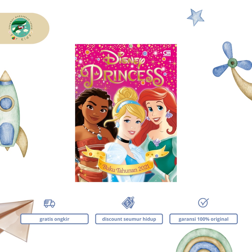 Jual DISNEY PRINCESS: BUKU TAHUNAN 2021 - DISNEY | Shopee Indonesia