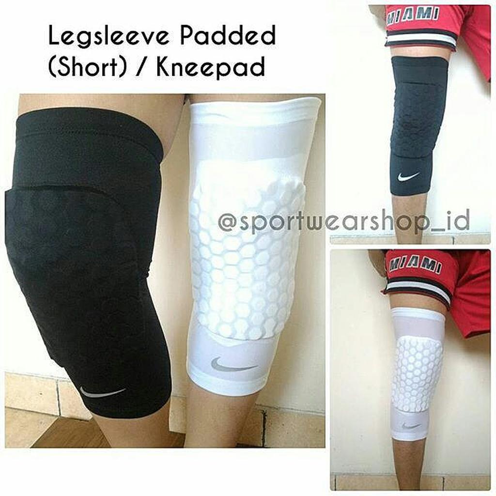 Jual Legsleeve padded / pad short ( Kneepad Pendek ) N1K3 | Shopee ...
