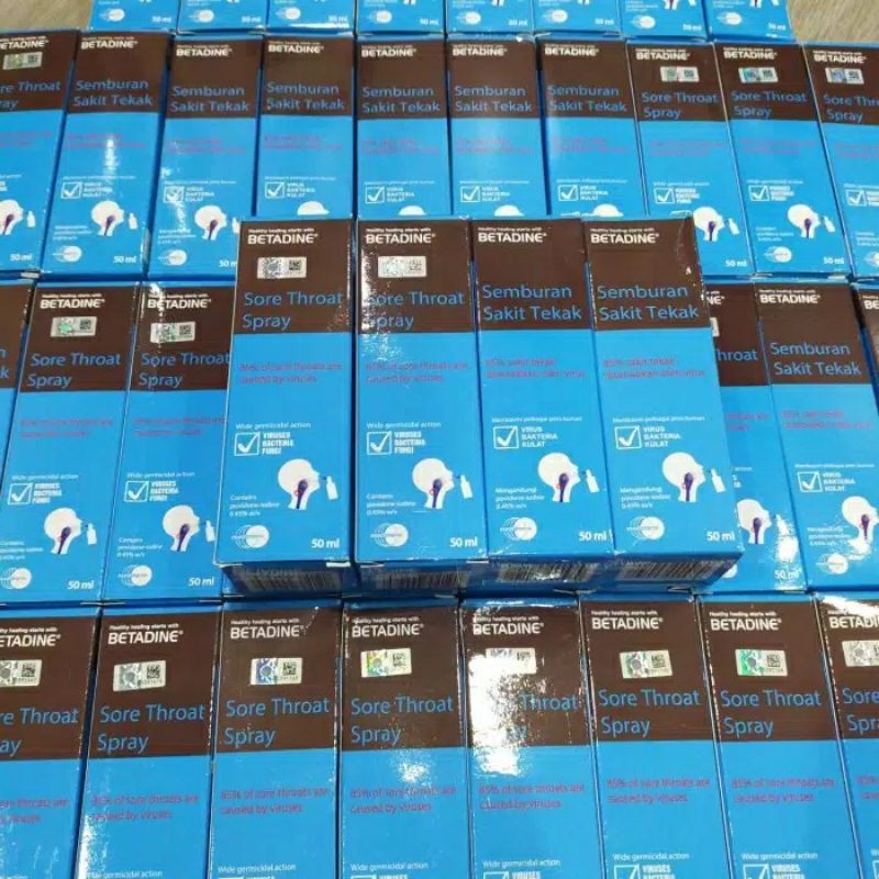 Jual Betadine Sore Throat Spray / Semburan Sakit Tekak | Shopee Indonesia