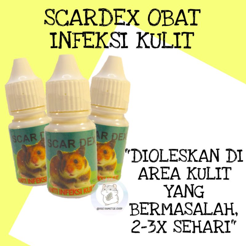 Jual Scardex Obat Anti Infeksi Kulit Hamster | Shopee Indonesia