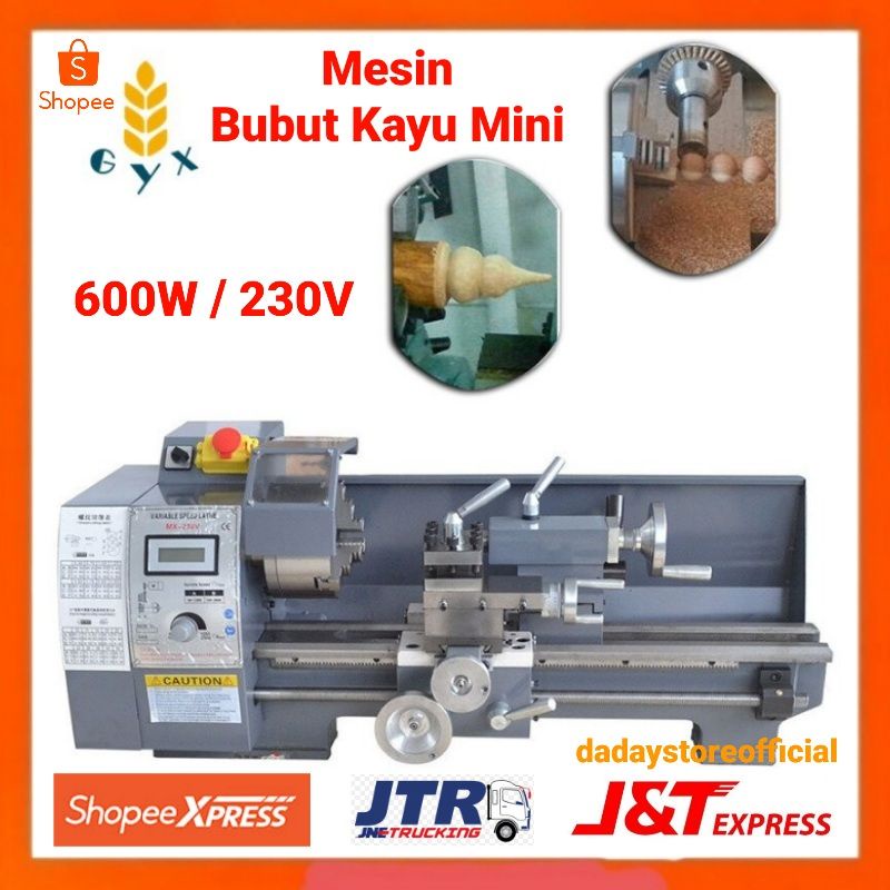 Jual Mesin Bubut Kayu Mini Lathe 900 W Beads Grinding Polisher ...
