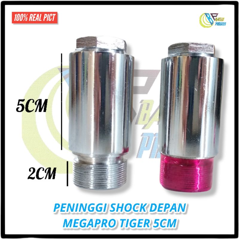 Jual PENINGGI SHOCK SKOK DEPAN MEGAPRO/TIGER NINJA R/RR CB150R RX KING ...