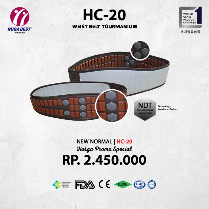 Jual Alat terapi Nugabest | HC-20 Bachimi Tourmanium & NDT Nuga Best asli korea | Shopee Indonesia